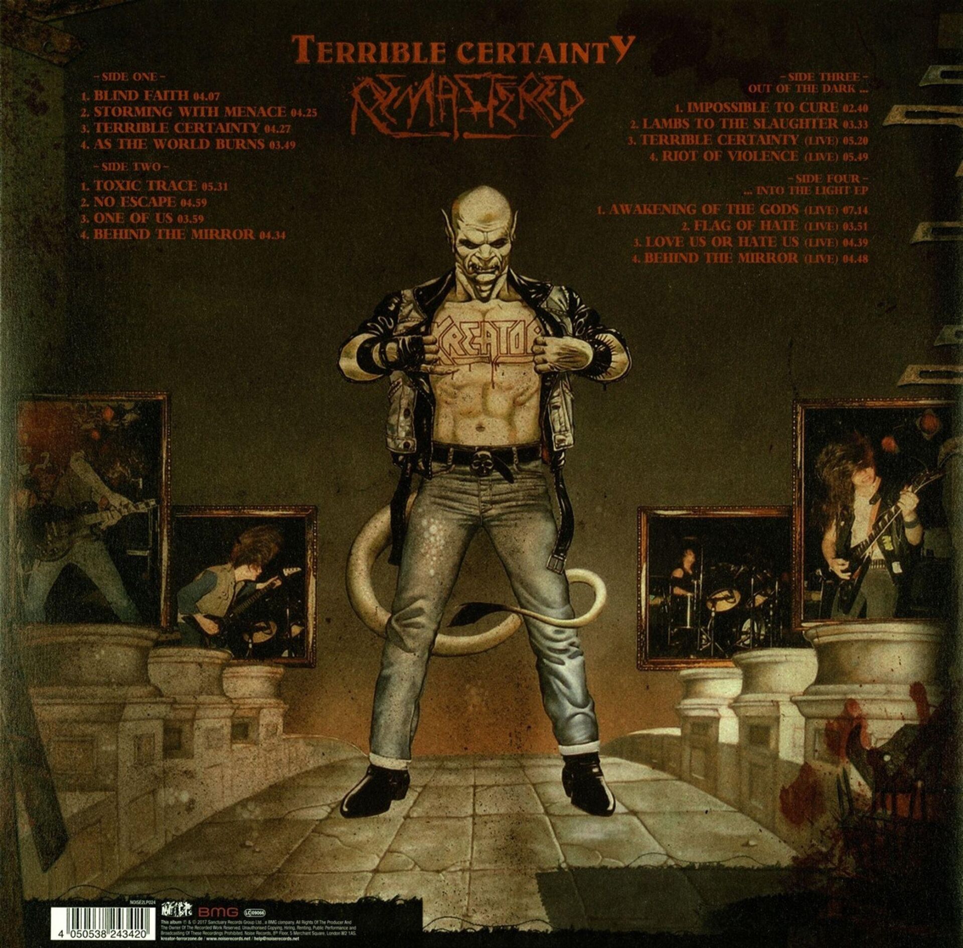 Kreator - Terrible Certainty 2'li Plak